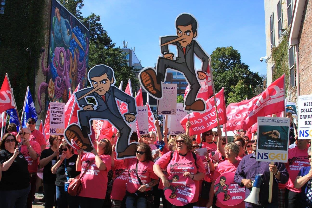 Nova Scotia Liberal Government stomping on workers’ rights - CUPE Nova ...